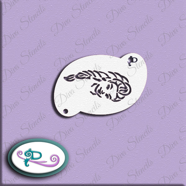 Diva Stencil - Runi | Facepaint.com