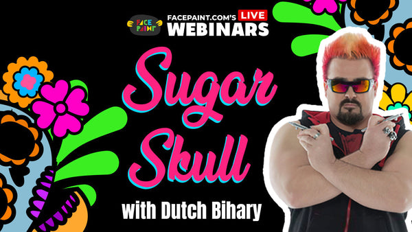 Dutch Behary's Sugar Skull Face Paint Tutorial: Two Stunning Designs i ...