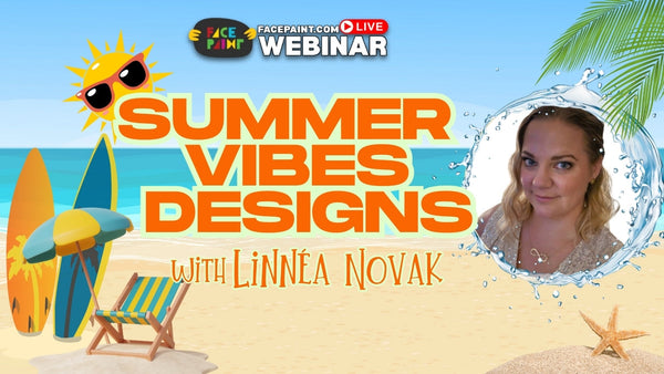 How to Create Stunning Summer Face Paint Looks with Linnéa Önnerby Nov ...