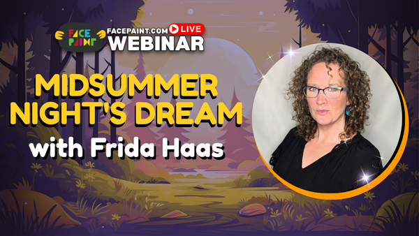 How to Create Magical Midsummer Face Paint Designs with Frida Haas ...
