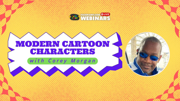 Modern Cartoon Characters with Corey Morgan - Facepaint.com