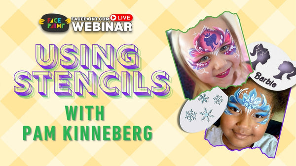 How to Use Face Painting Stencils: Pam Kinneberg’s Ultimate Tutorial f ...
