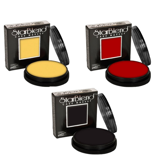 StarBlend Build Your Own Set Of 3 (Pick 3 Colors) | Facepaint.com