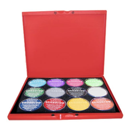 Snazaroo Build Your Own Face Paint Palettes (12 Colors) | Facepaint ...